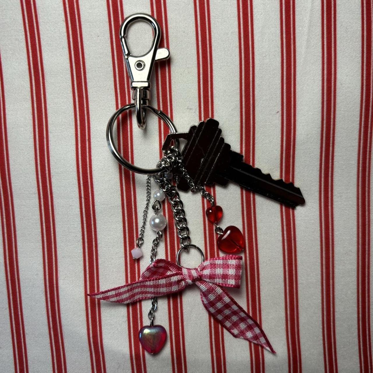 jam handmade keyring🗝️ made with acrylic, glass and... | Depop