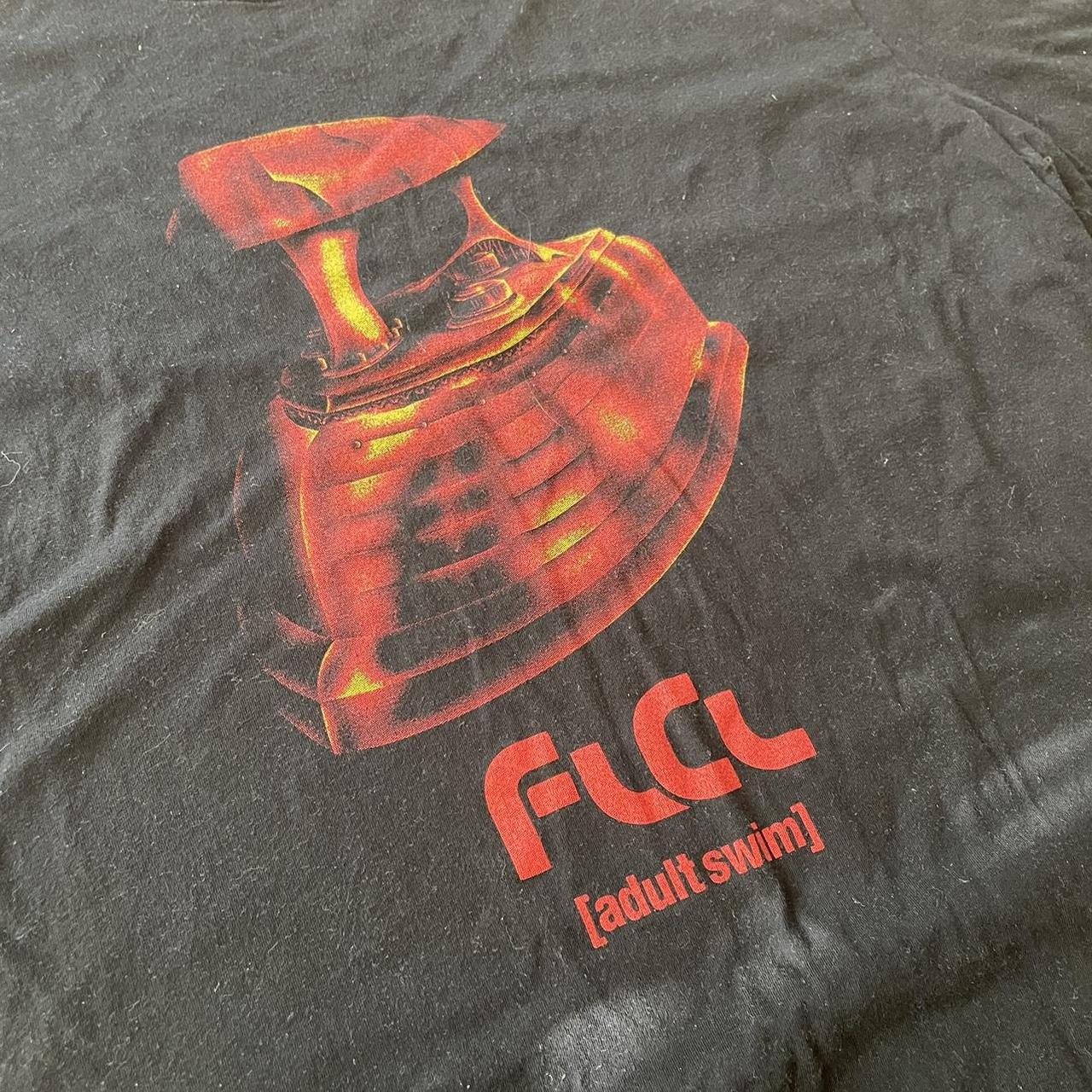 Rare FLCL Shirt Black Fooly Cooly Medical Machanica... | Depop