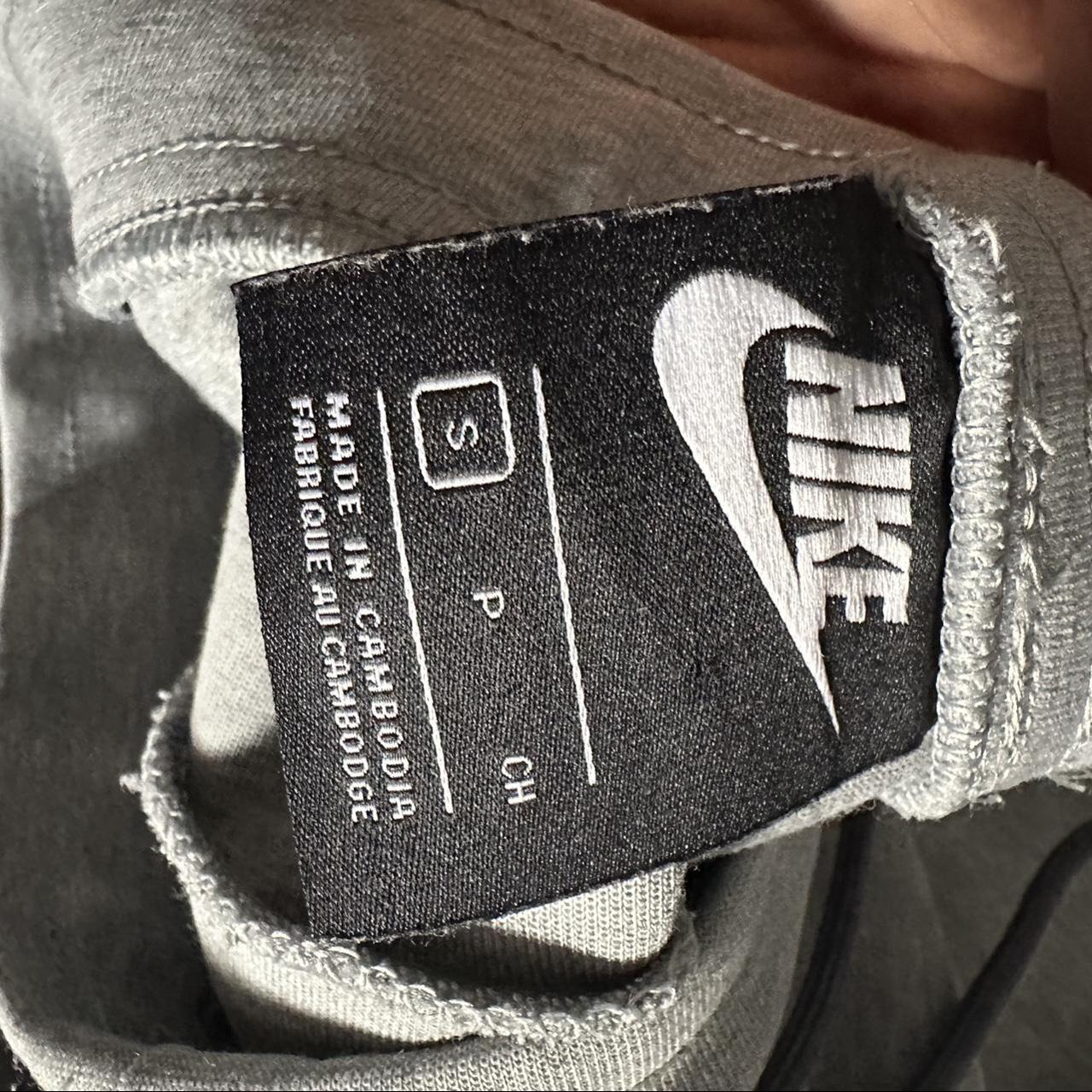 nike tech fleece old season grey hoodie xs small... - Depop