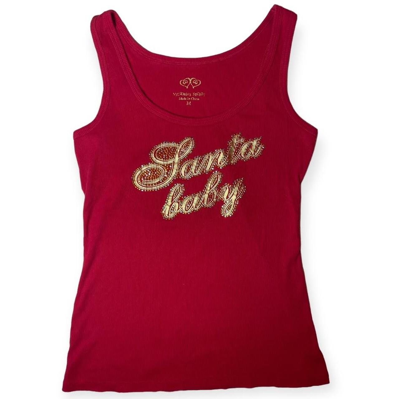 Adorable Christmas Victoria’s Secret Santa Baby red... - Depop