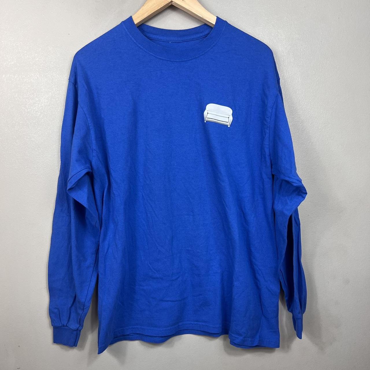 Rare Brockhampton Iridescence Era Blue Long... - Depop