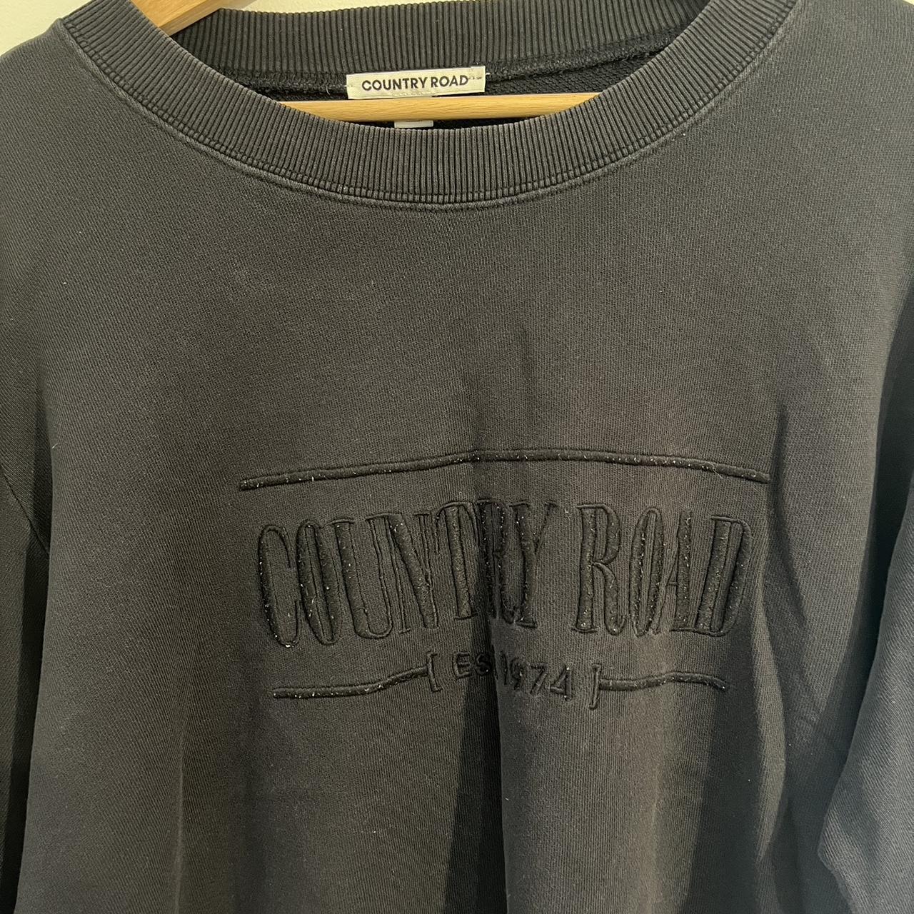 Country Road navy jumper. Size large - Depop