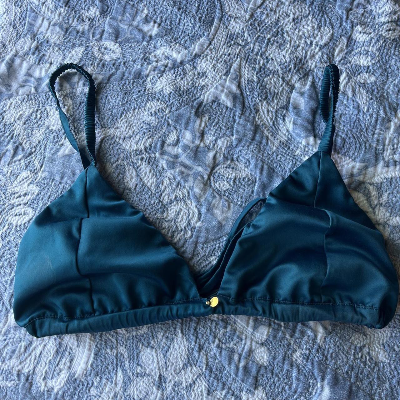 Large teal gooseberry intimates bra. - Hardly worn... - Depop