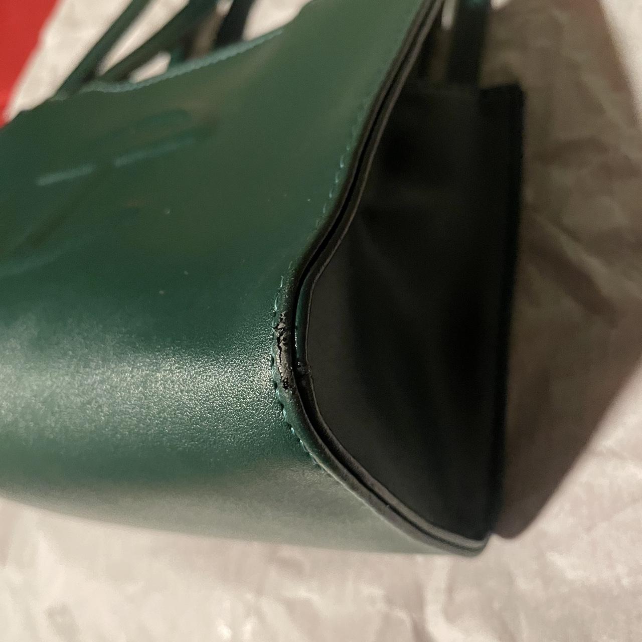 Green mini telfar (smallest size) Sad to see this... - Depop