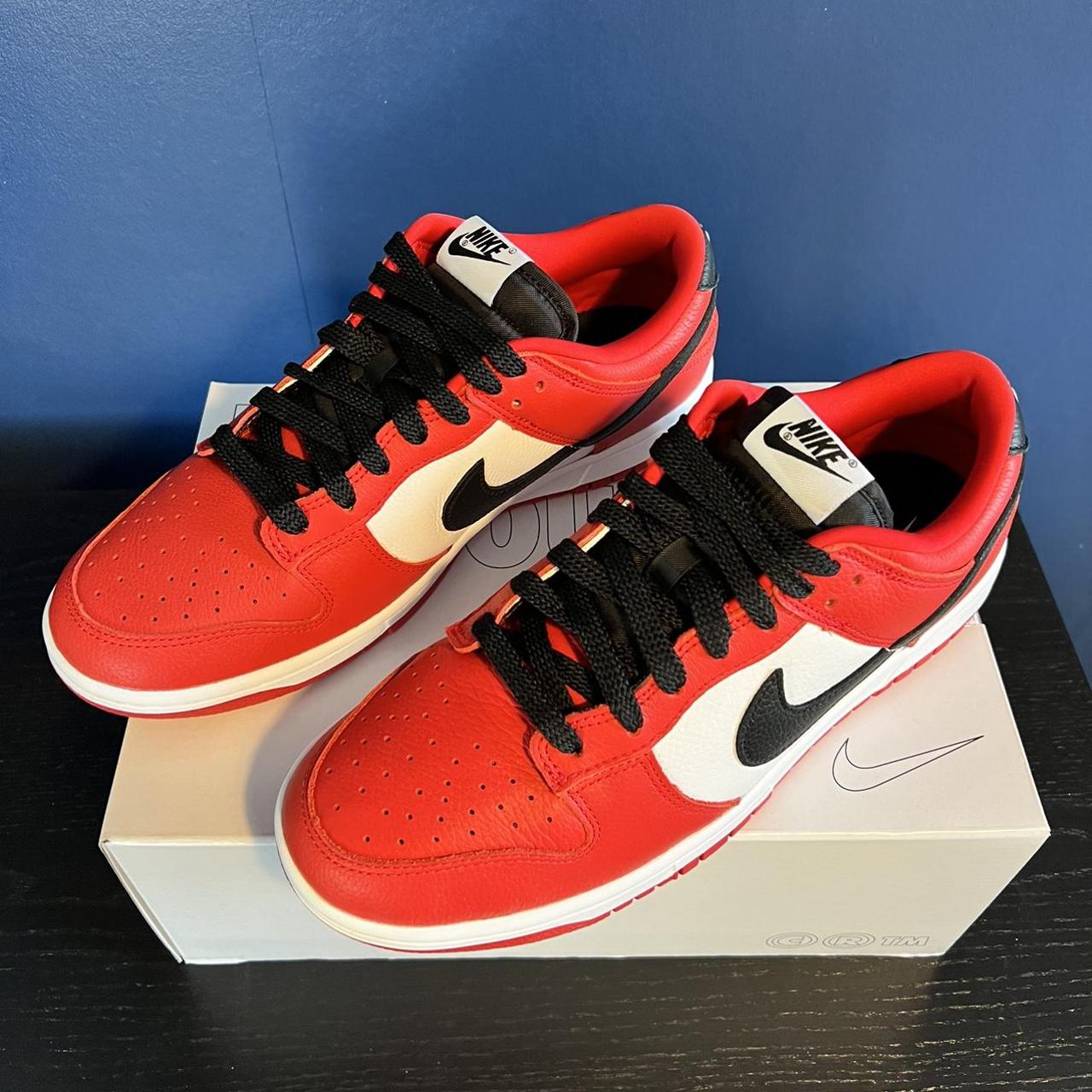 Nike by you Chicago dunks Brand new in box Uk 8.5 - Depop