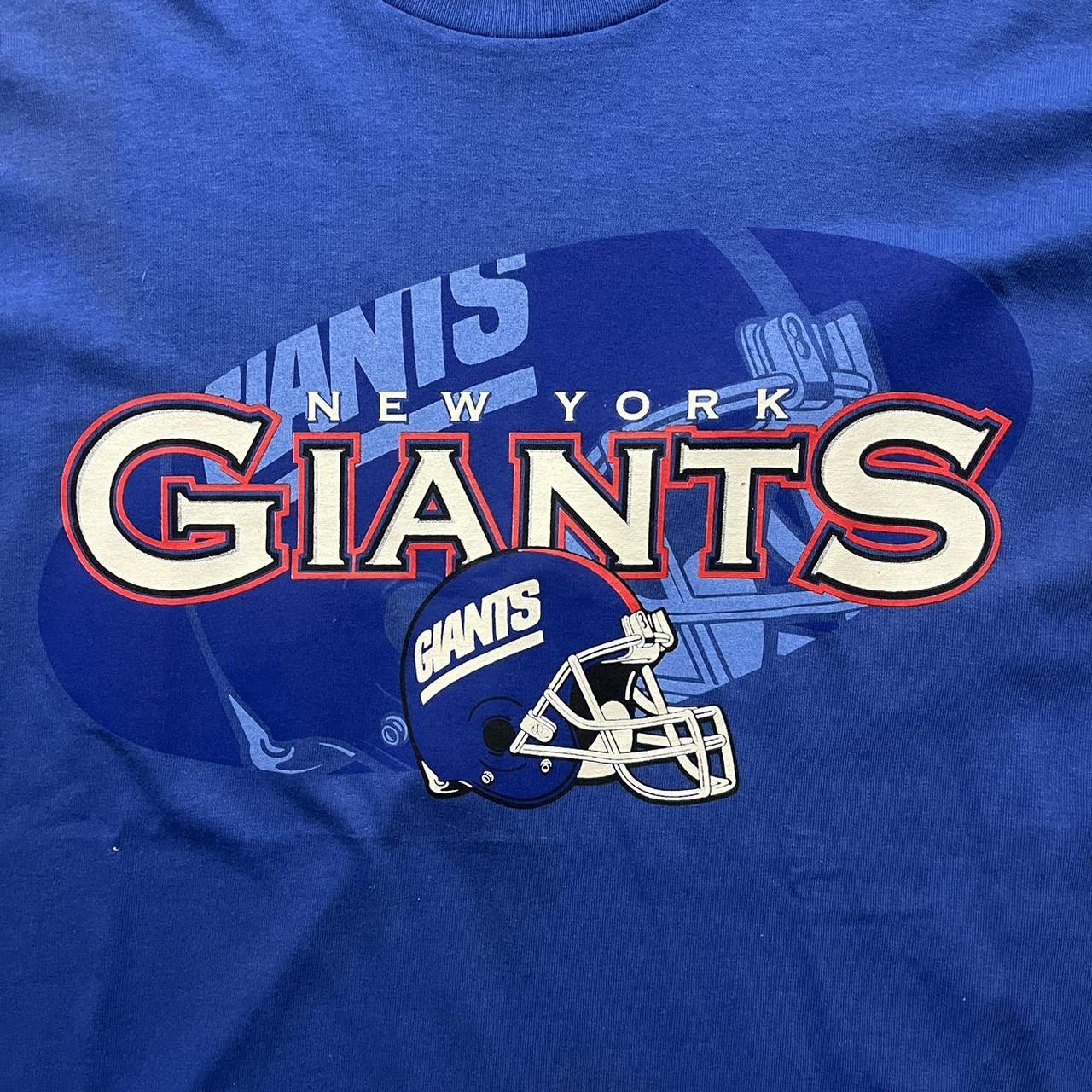 Vintage 90s Starter New York Giants Single Stitch... - Depop