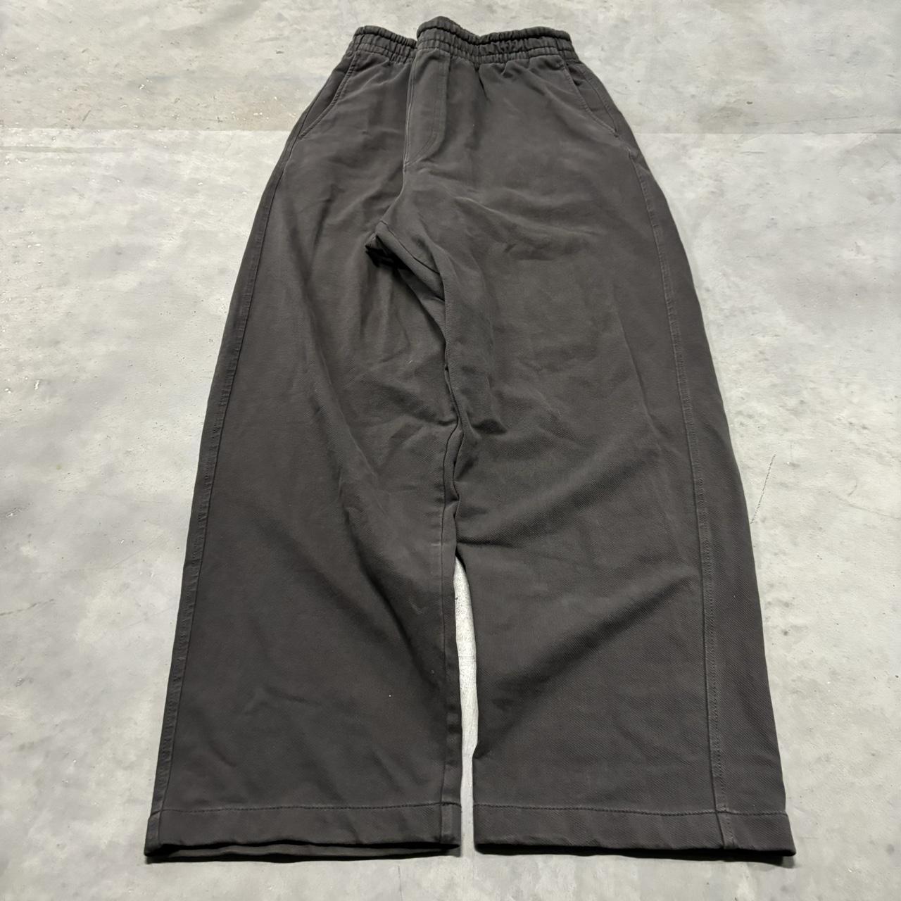 Vintage Y2K/2000s Baggy Charcoal Grey UNIQLO... - Depop