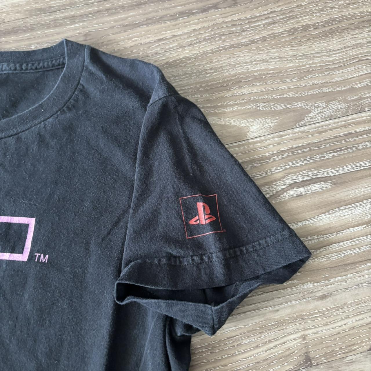 Vintage Y2K/2000s Cute Black Playstation Gamer Tee!... | Depop
