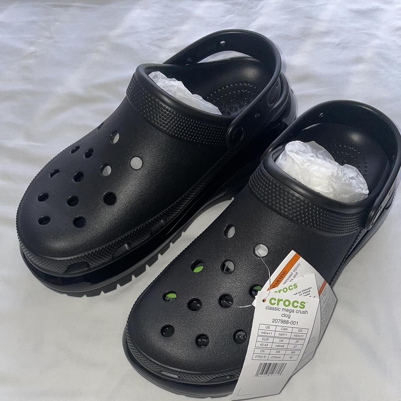 Croc mega crush clog, size 9 in men’s / 11 in... - Depop