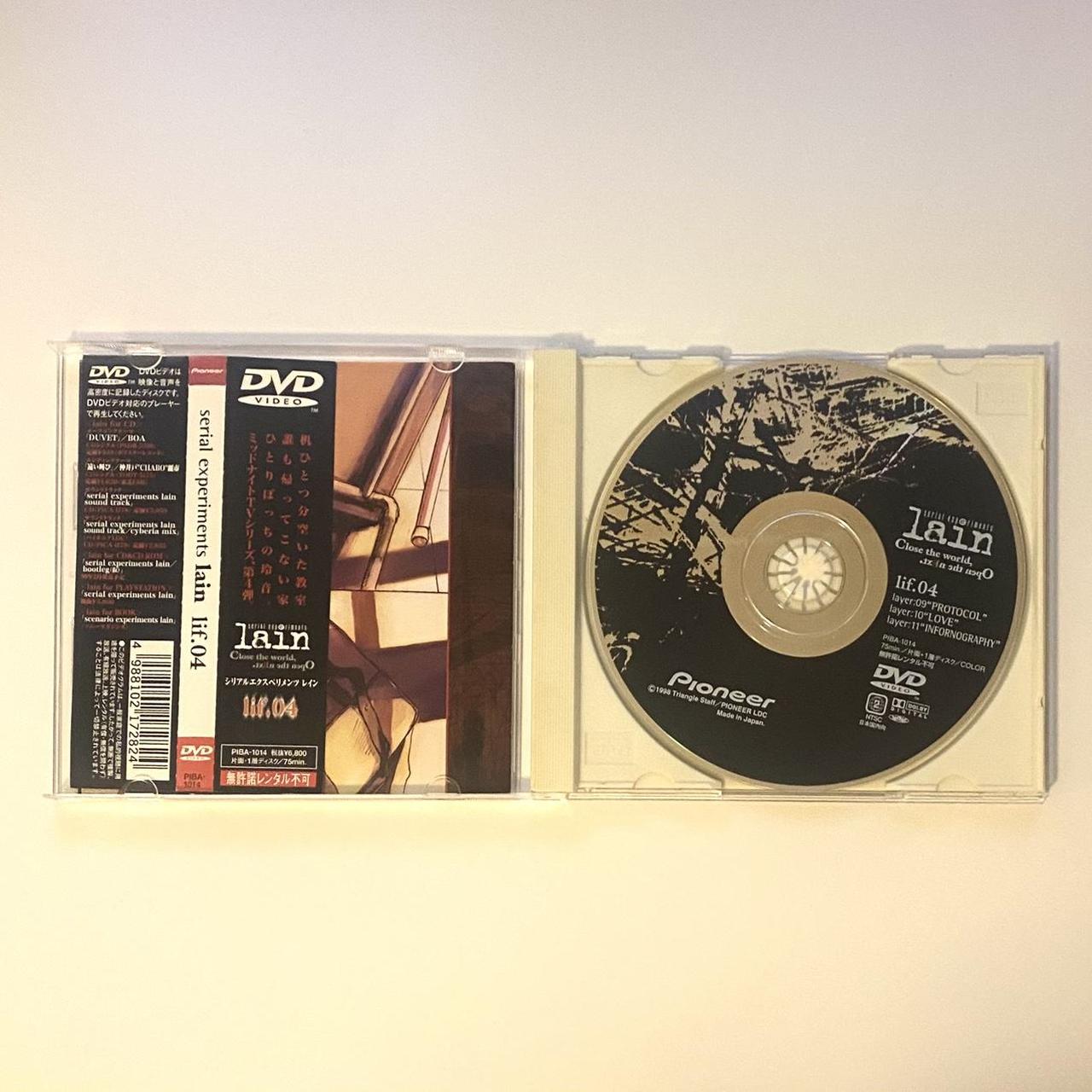 Serial experiments lain DVD Includes eps layer 09,... - Depop