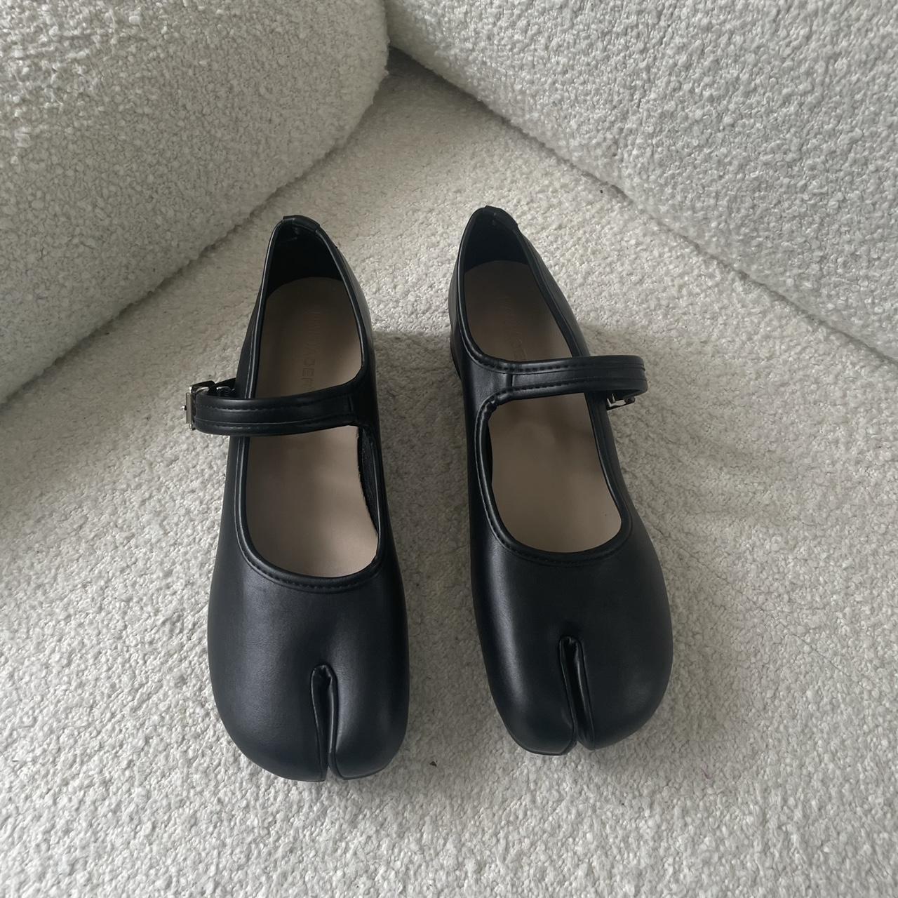Black tabis w/ strap Price is firm* Soft malleable... - Depop