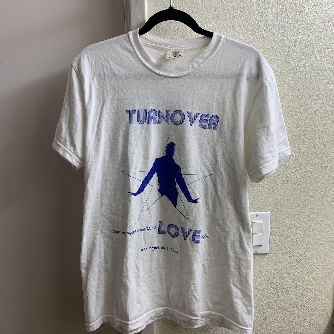 Turnover shirt from new album release/myself in the... - Depop