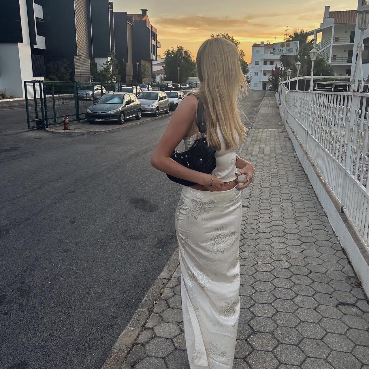 Princess Polly coord Kylee set in champagne Bought... - Depop