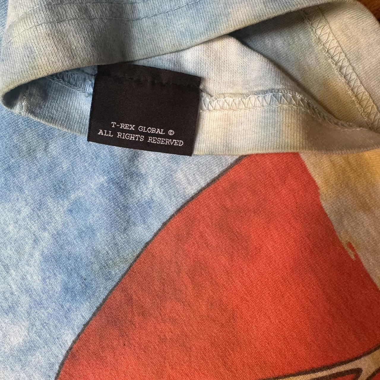 T REX GLOBAL CLOWN GIRL T SHIRT minor fading no... - Depop