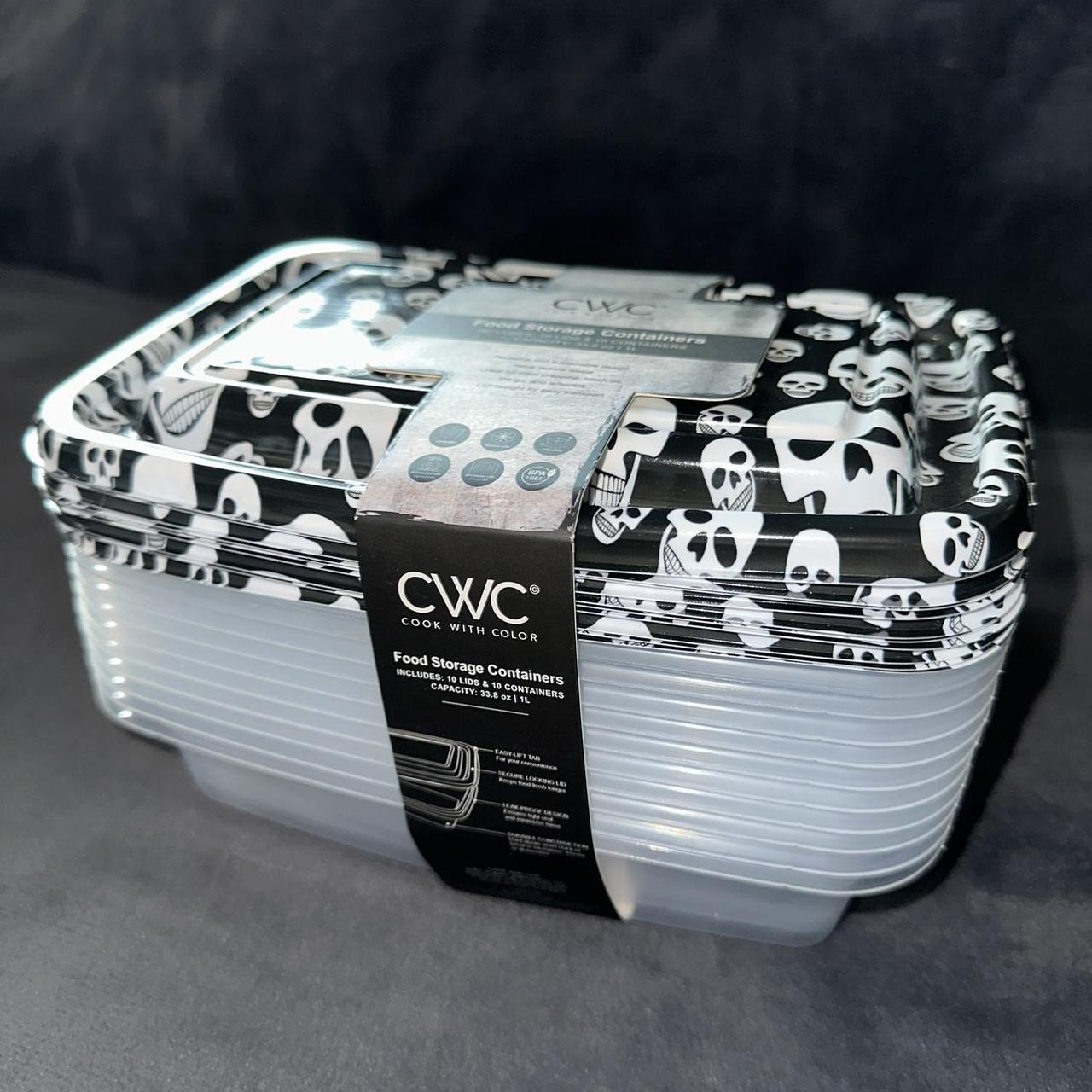 CWC Halloween Skulls Containers. Smoke free... - Depop