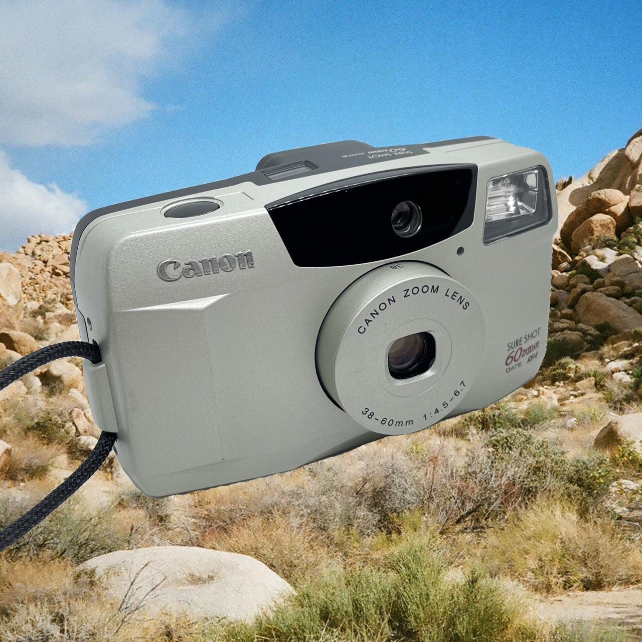 Canon Sure Shot Zoom 60 35mm Film Point & Shoot... - Depop