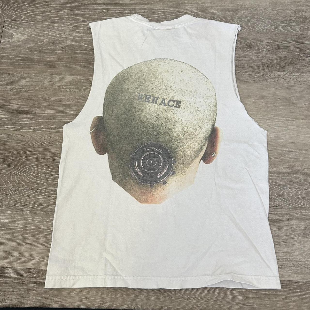 Menace LA matrix style tank top Cut the sleeves... - Depop