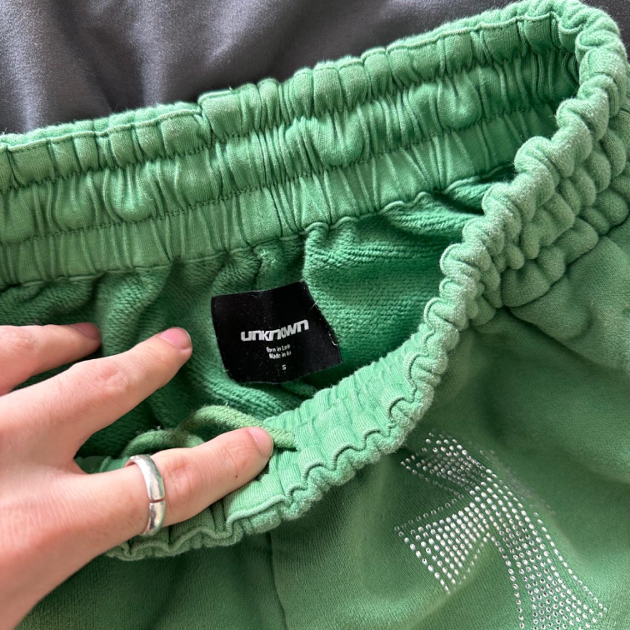 green rhinestone unknown London original release... - Depop