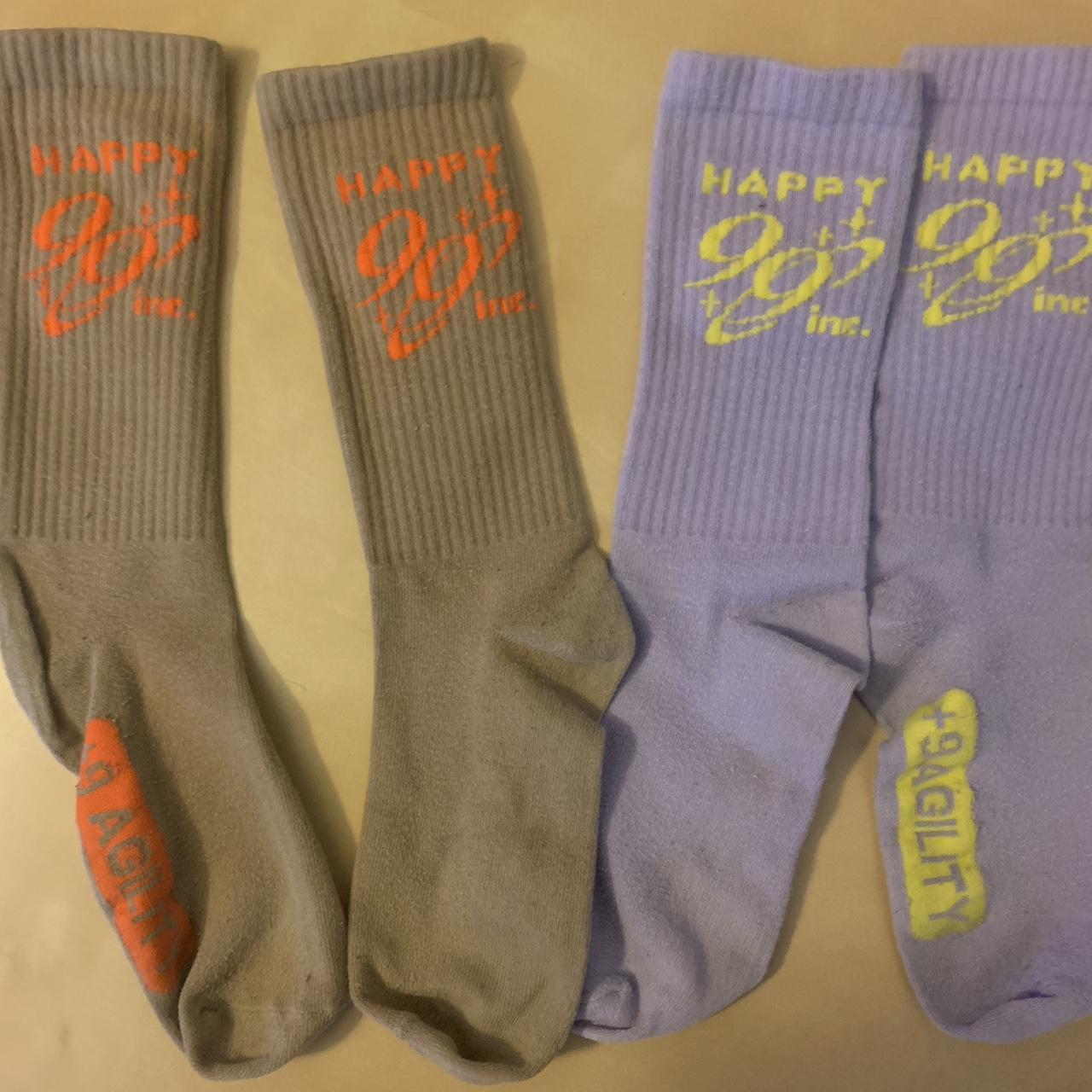 Happy 99 agility socks | selling the two pairs... - Depop