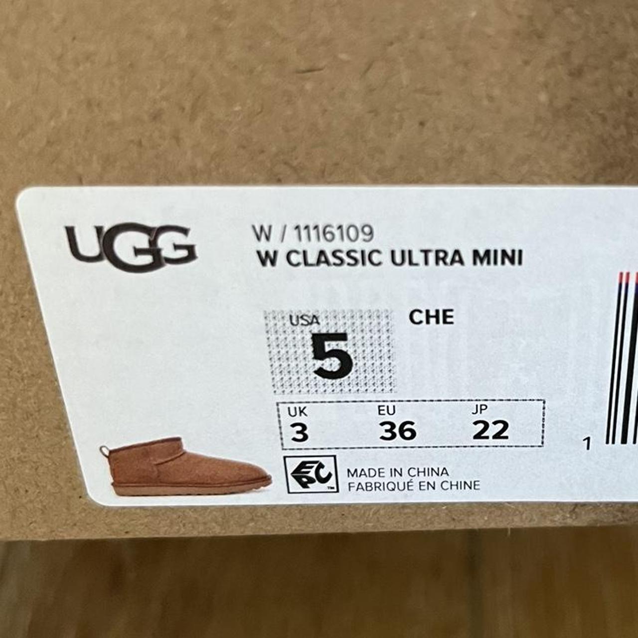 Brand new ultra mini uggs in chestnut, been sold out... - Depop