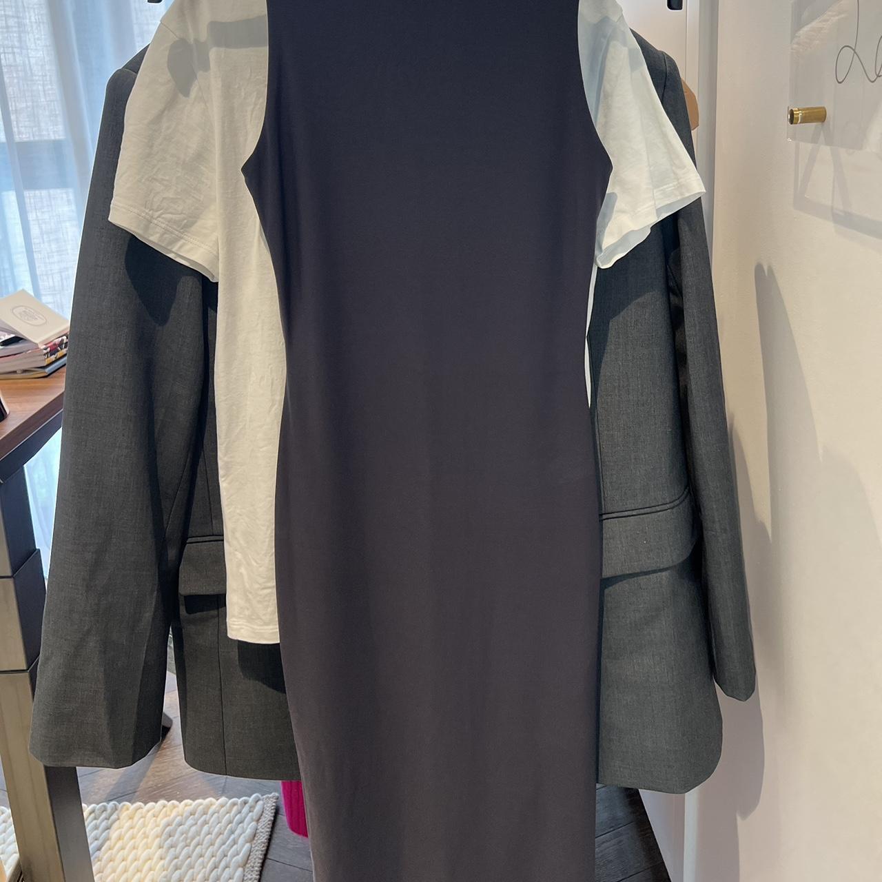 AYM studios midi grey dress size S - Depop