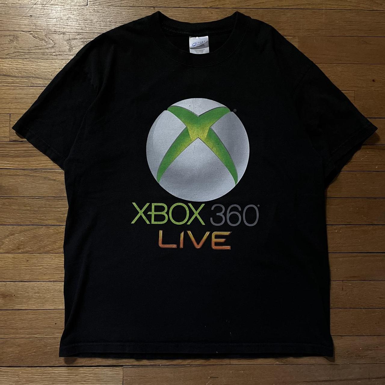 Y2k Xbox 360 Live Tee Measurements: Shoulders:... - Depop
