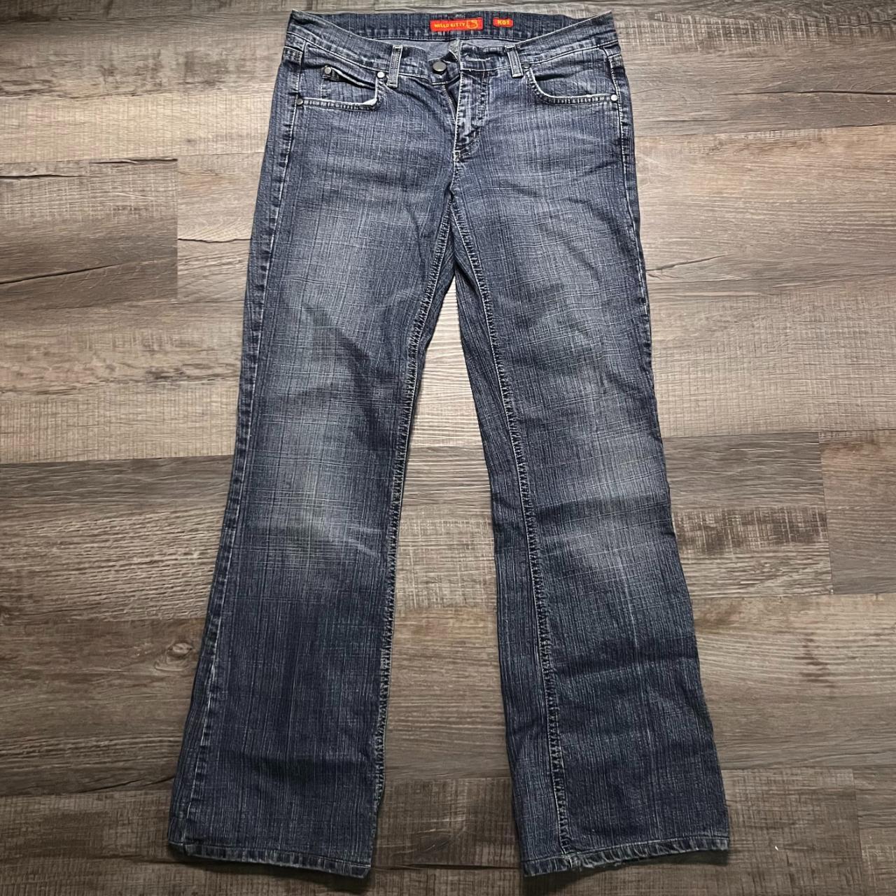 Hello Kitty Flare Jeans 29-30" Waist Send offers!... | Depop
