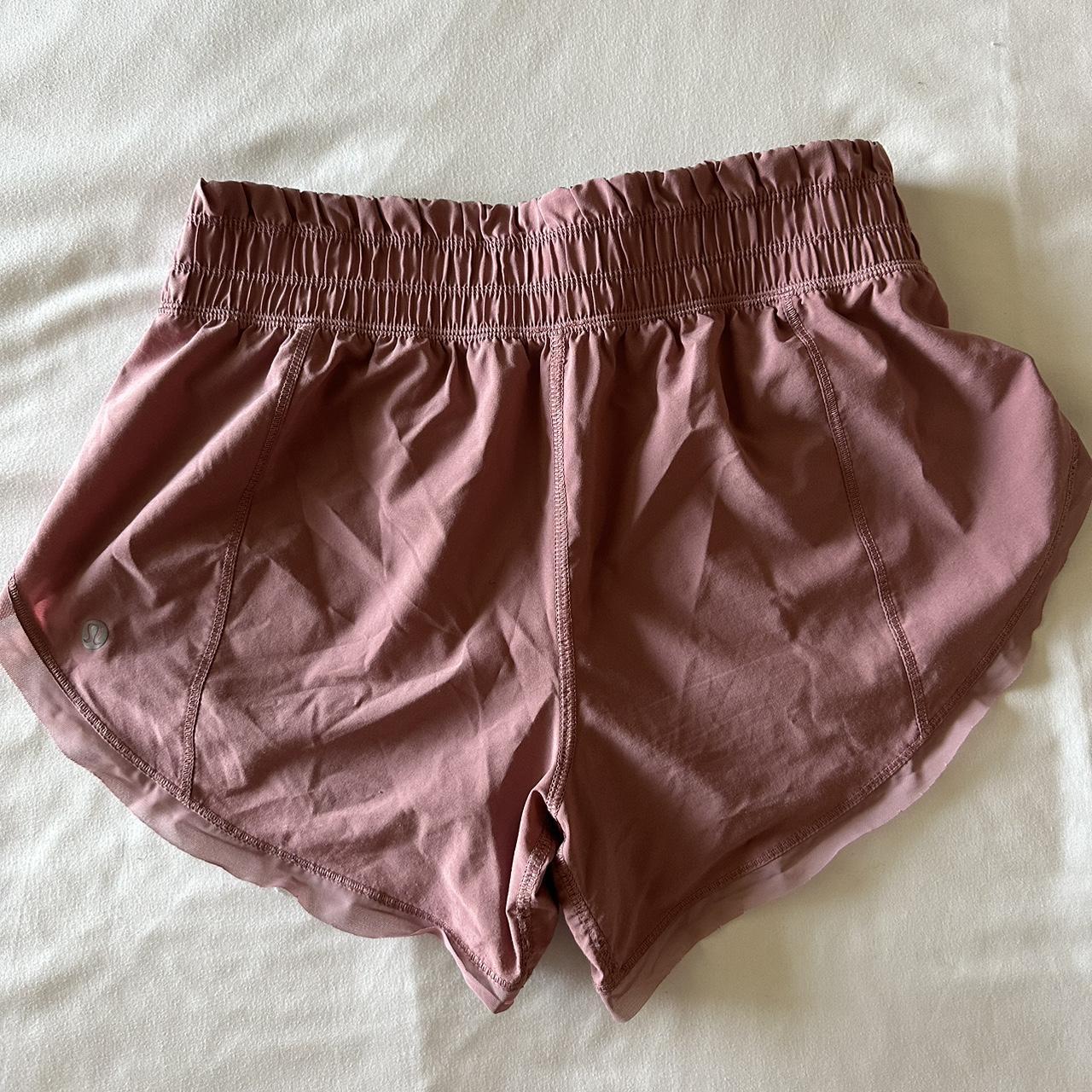 Super cute lulu lemon shorts. Lining is cut out for... - Depop