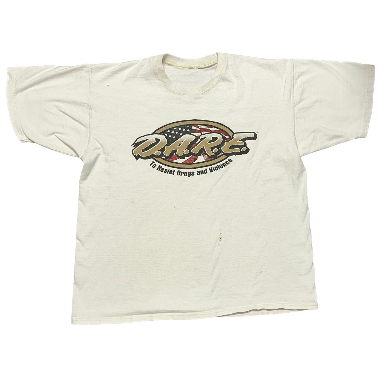 Vintage/Y2K DARE Graphic Tee -Wear pictured •Size:... - Depop