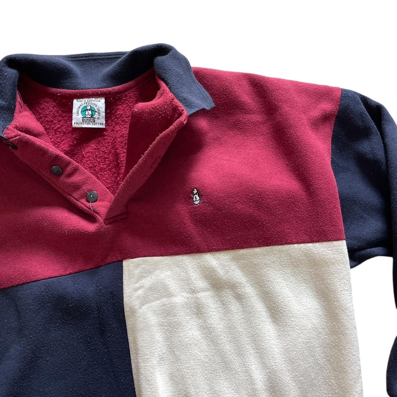 Vintage Penguin Bonds rugby jumper - Depop
