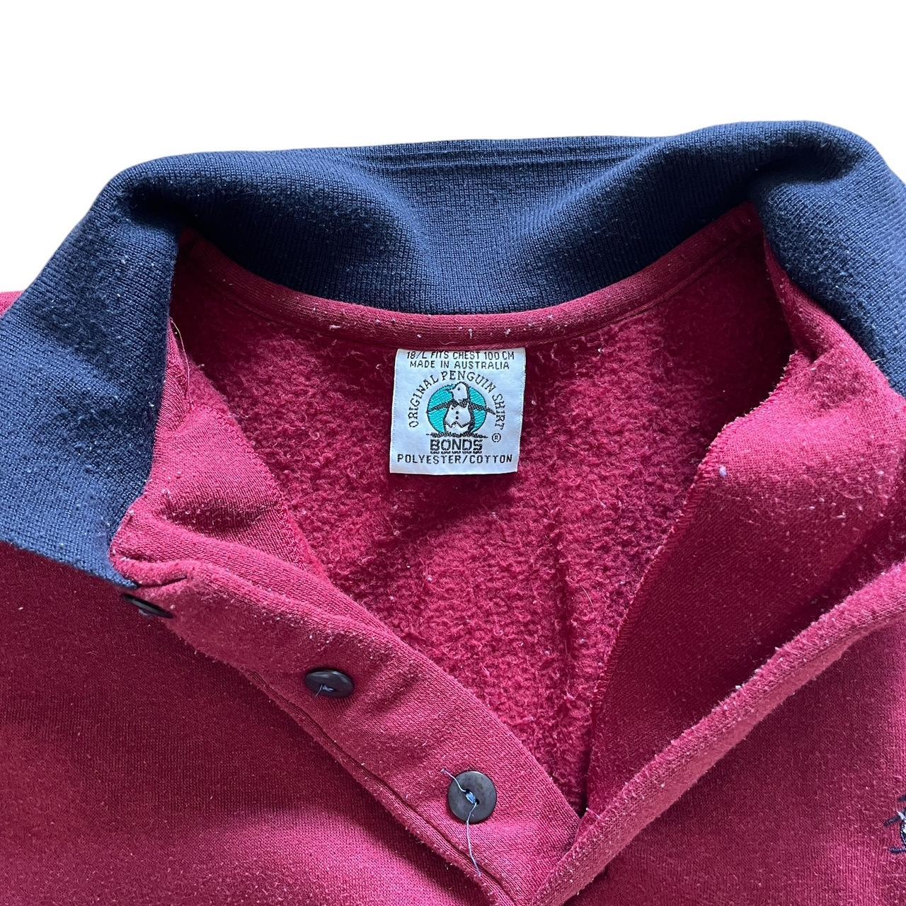 Vintage Penguin Bonds rugby jumper - Depop