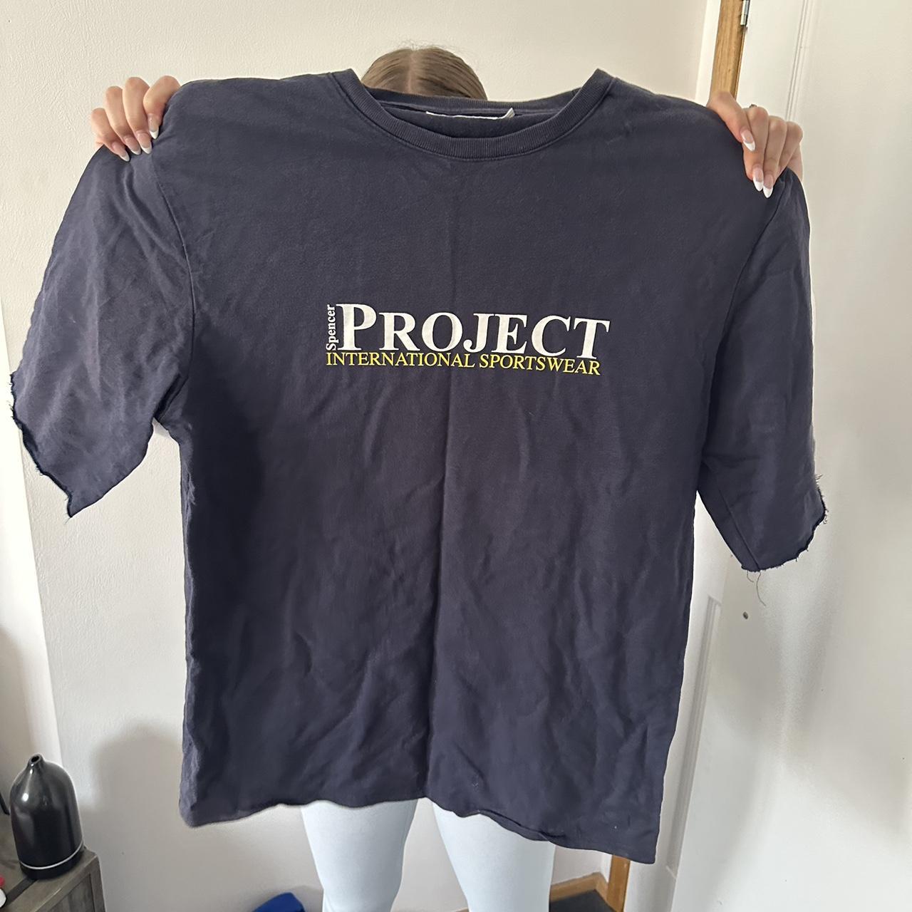 ⚫️ - Spencer Project long sleeve made into Tee ⚫️ -... - Depop