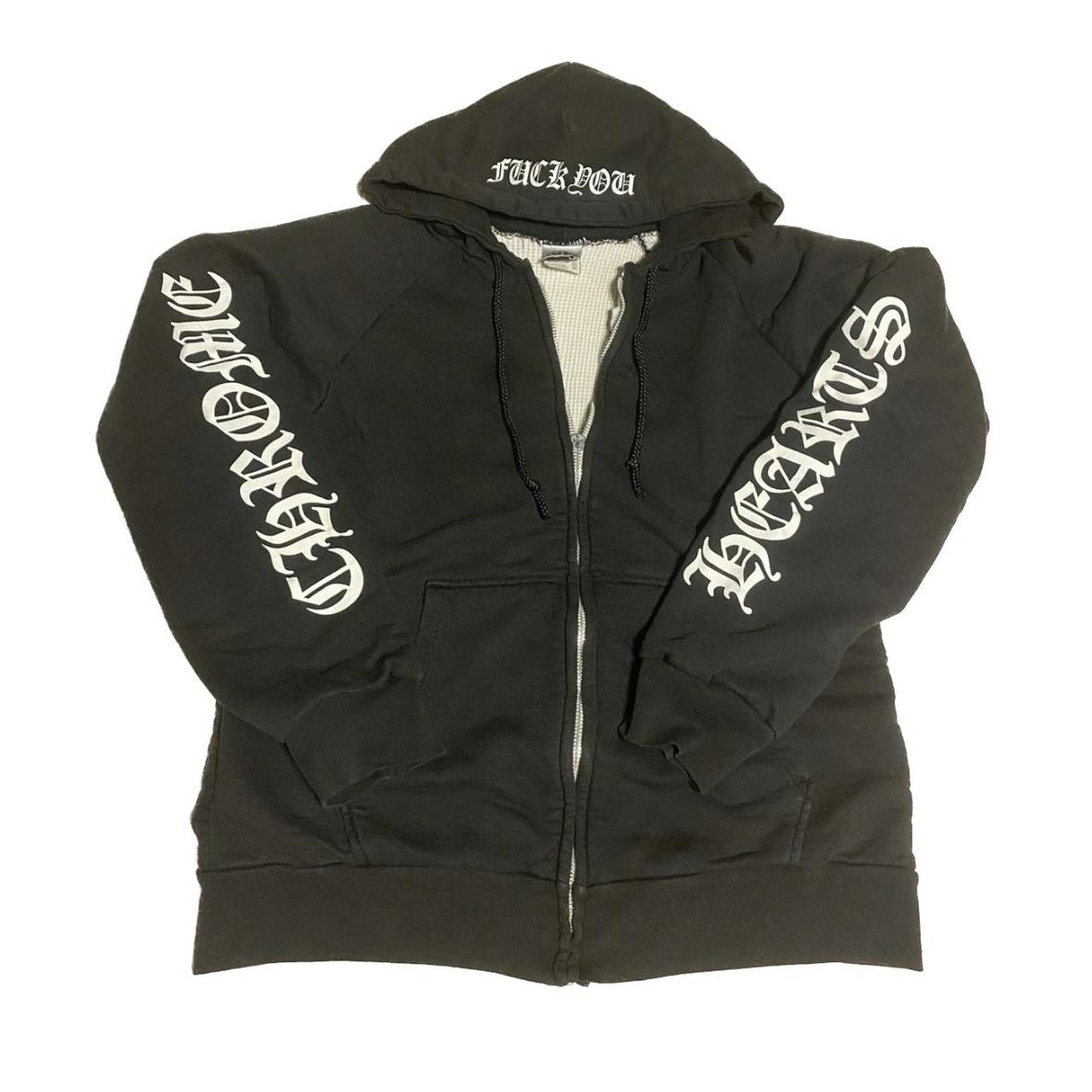 Chrome Hearts Women's Black Jacket | Depop