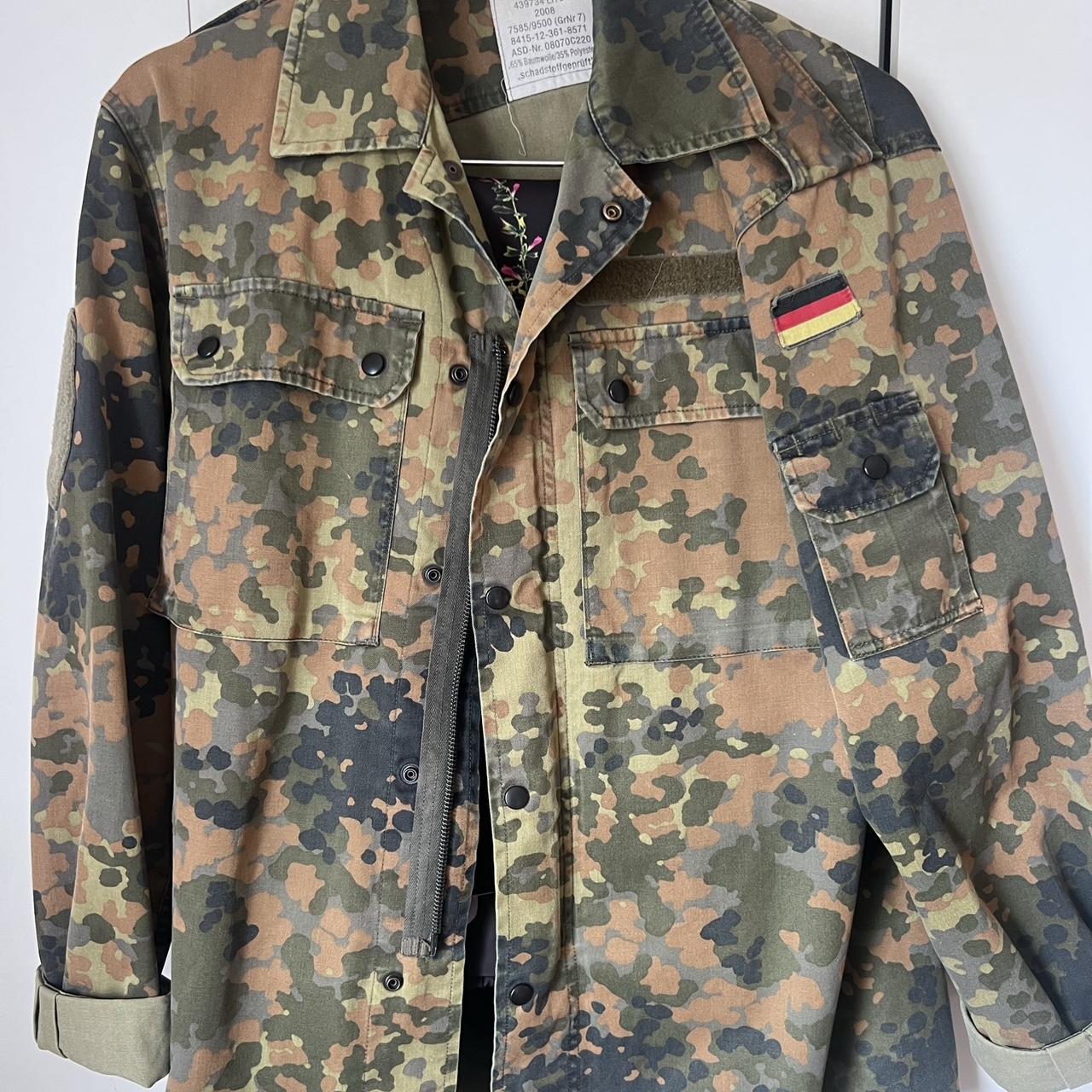 Original German military jacket, bought in Berlin.... - Depop