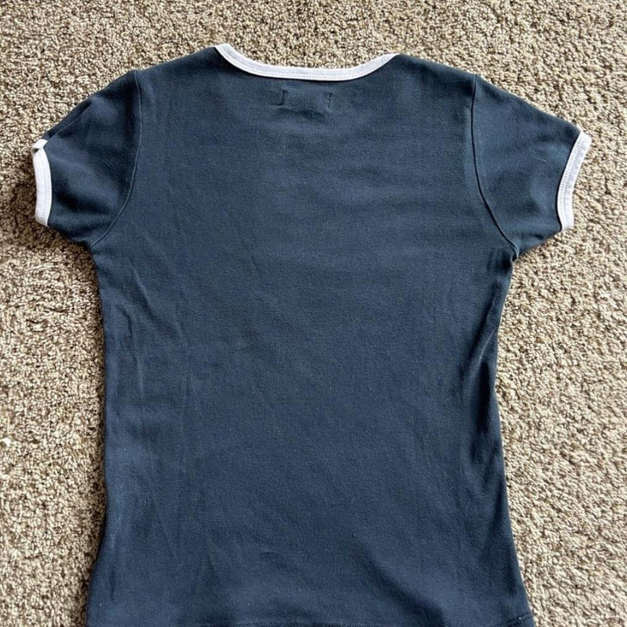 repop old school unif ringer tee size medium in... - Depop