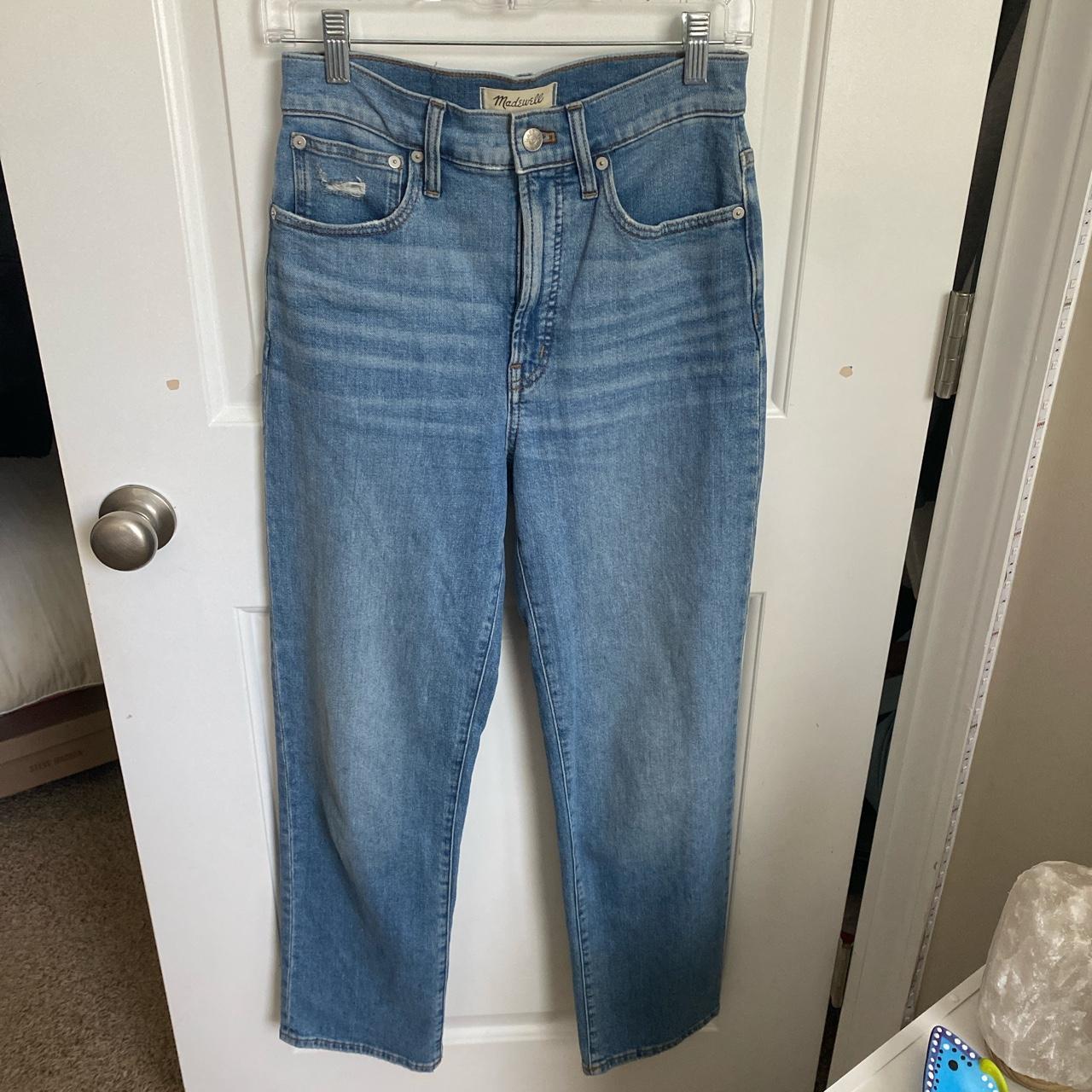 Madewell Women's Blue Jeans | Depop