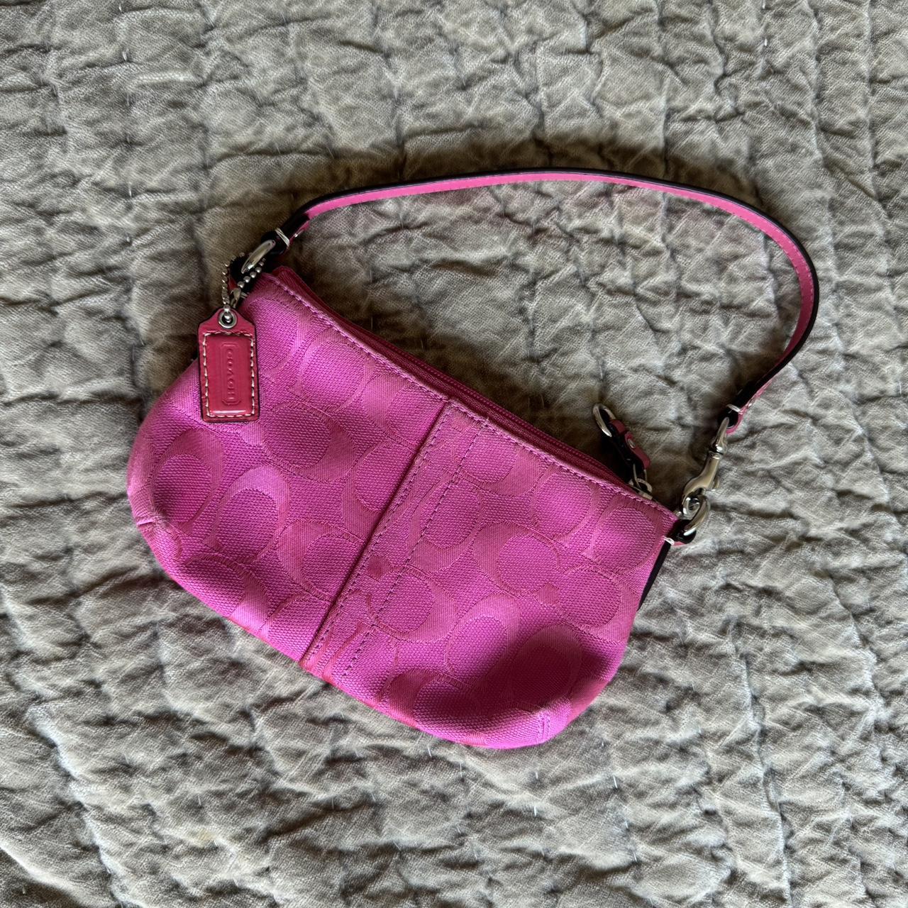 Vintage pink coach mini shoulder bag 💓 #coach... - Depop