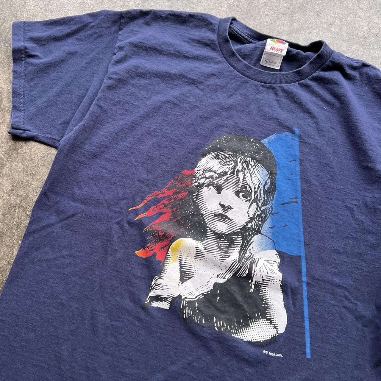 Vintage 1989 Les Miserables Graphic T Shirt Mens... - Depop