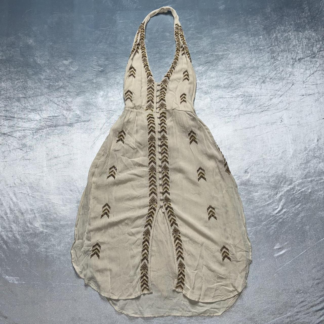 Free people halter midi dress ʚїɞ thee dreamiest... | Depop