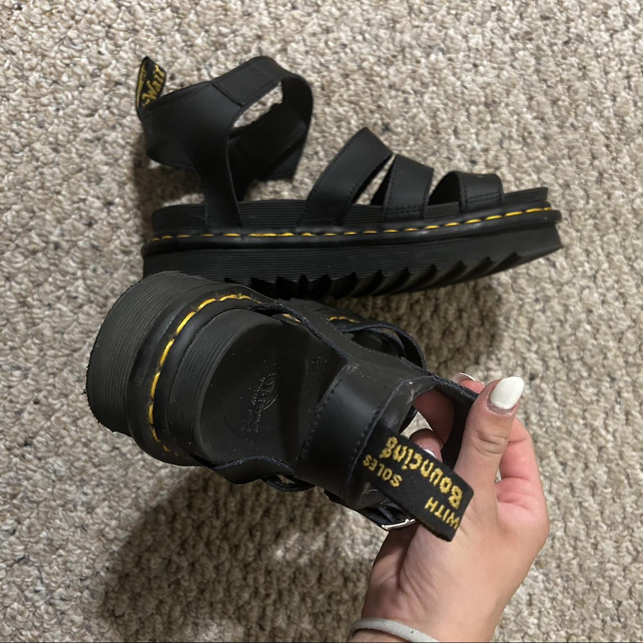 Doc Marten Blaire Platform Sandal. Worn maybe 8... - Depop