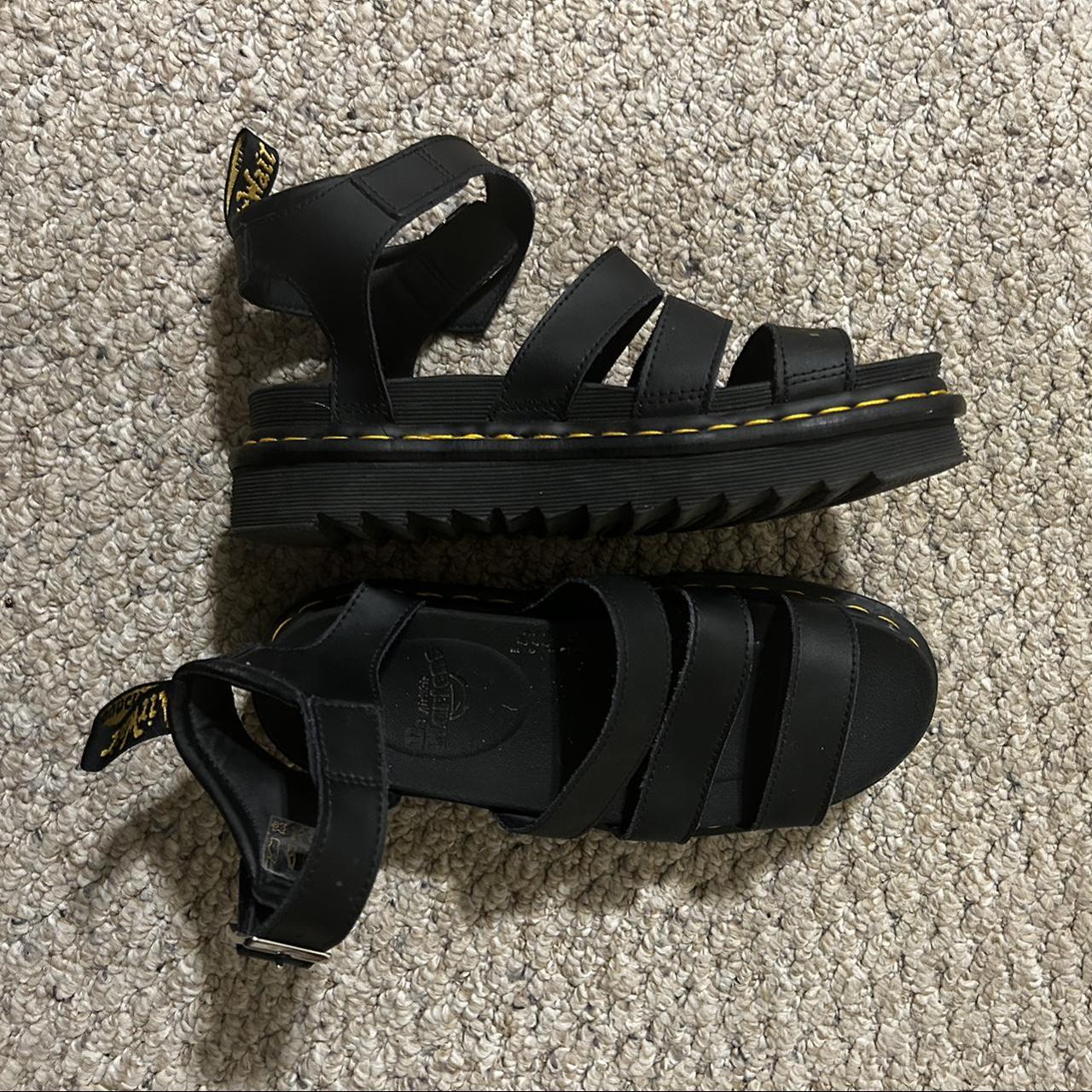 Doc Marten Blaire Platform Sandal. Worn maybe 8... - Depop