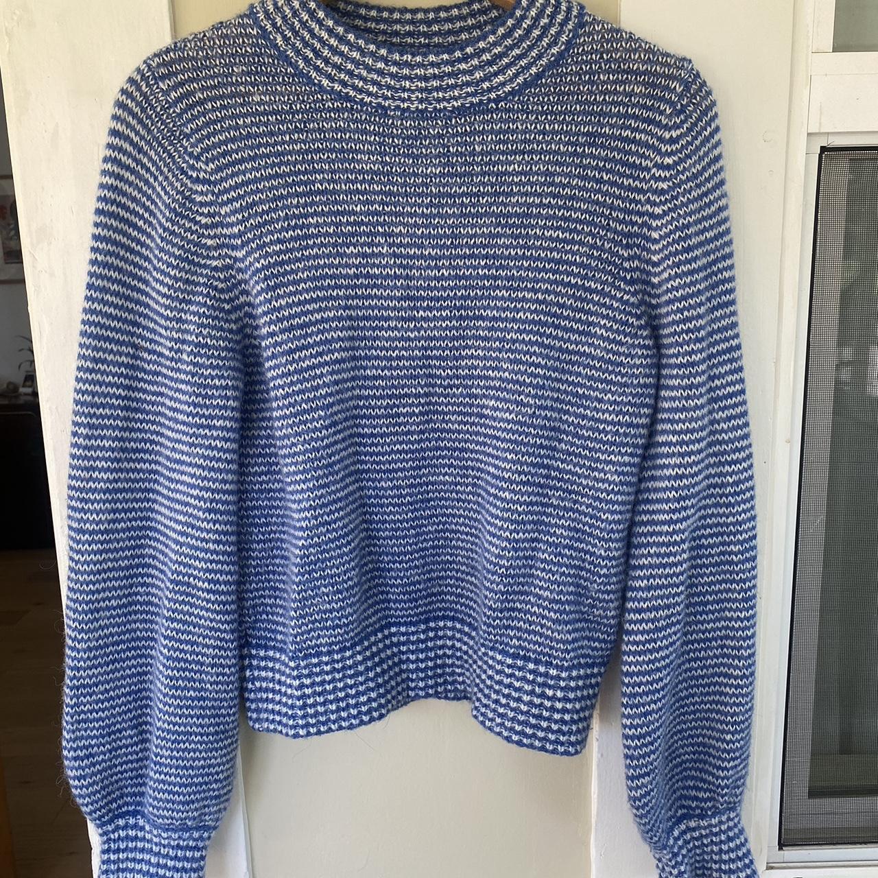 Rolla’s blue and white sweater in great condition.... - Depop