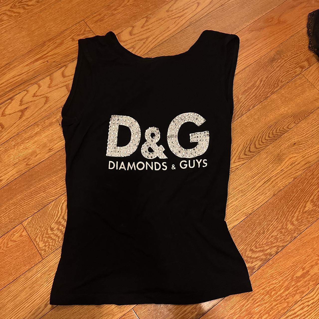 D&G Diamonds and guys top Fits like a medium In... - Depop