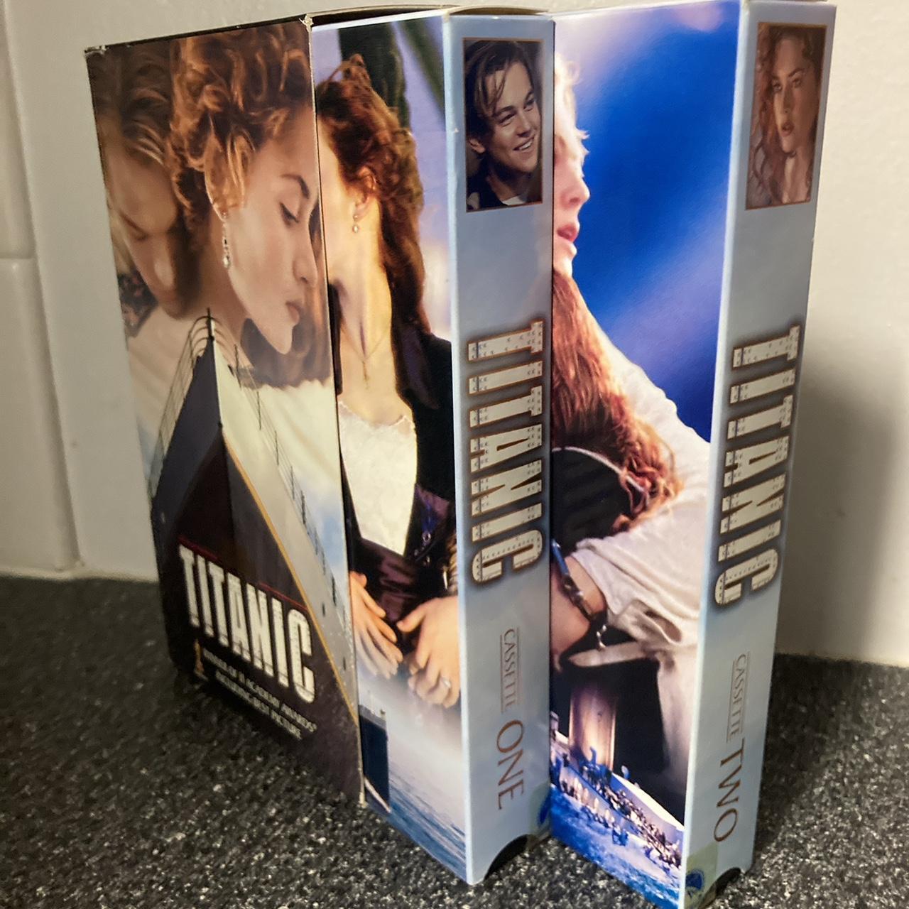 Titanic VHS Box Set - 2 VHS tapes in a box #Titanic... - Depop
