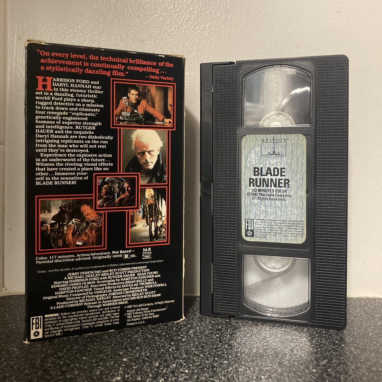 1986 Blade Runner VHS #SciFi #Action #CultClassic - Depop