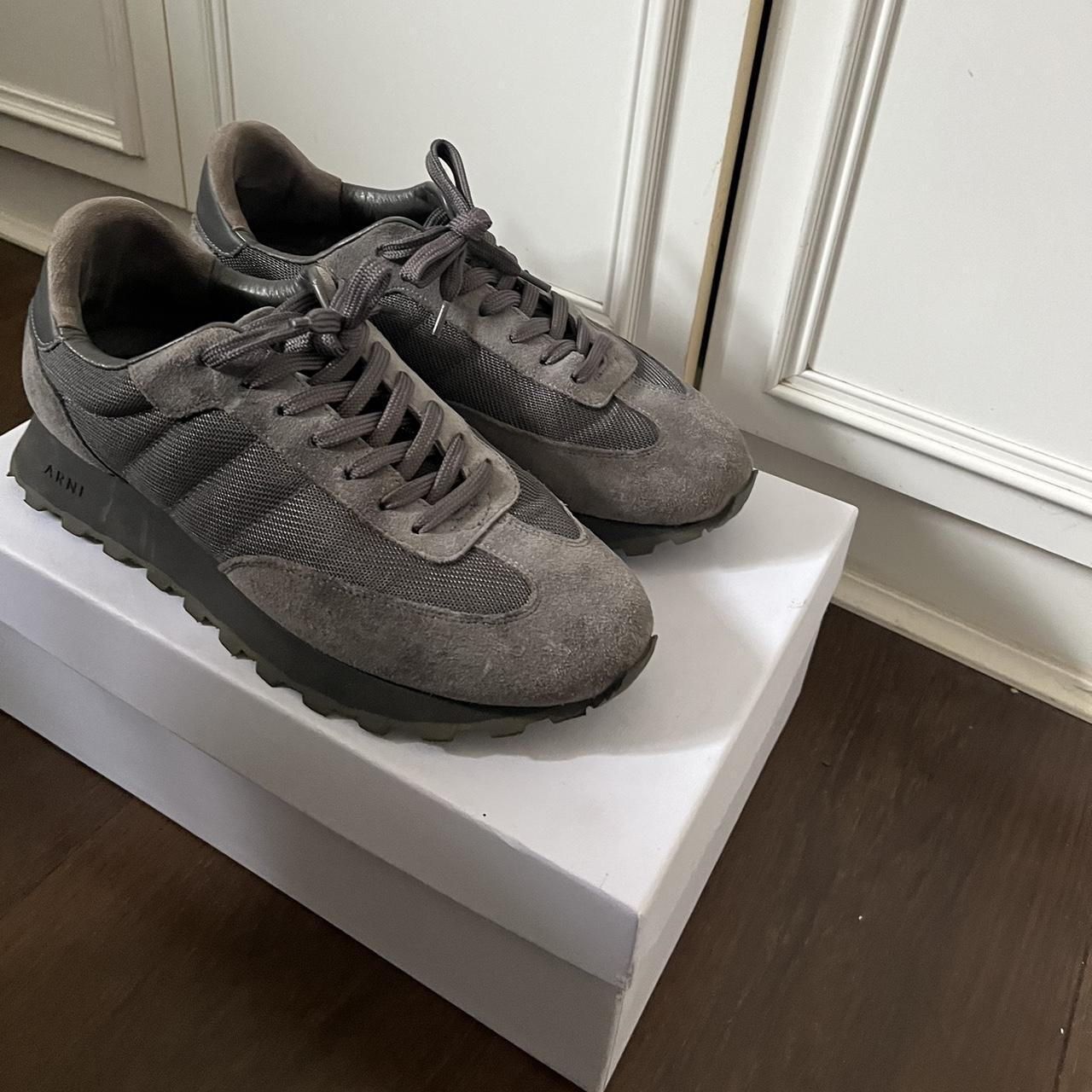 All grey Arne runners #arnefootwear #arnerunners... - Depop