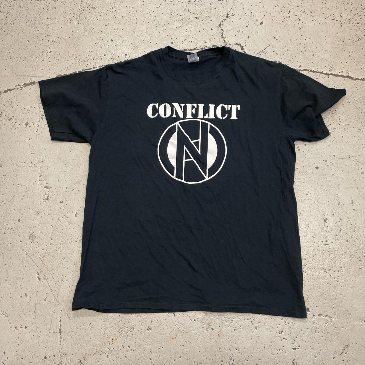 Conflict band tee #punkrock #bandtee #anarchopunk | Depop