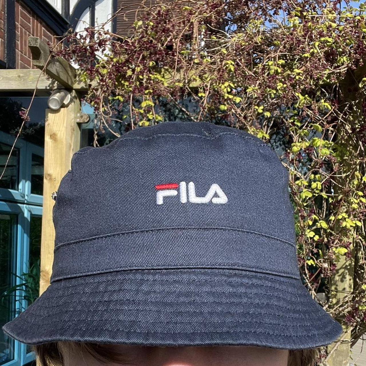 Fila navy bucket hat Summer essential ️ ️ ️ ️ Great... - Depop
