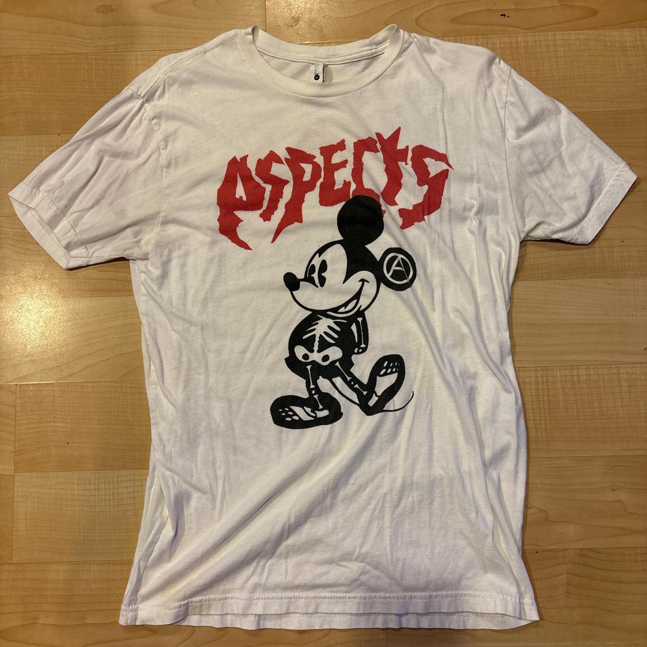 Aspects Mickey Mouse Tee Size medium Awesome anarchy... | Depop