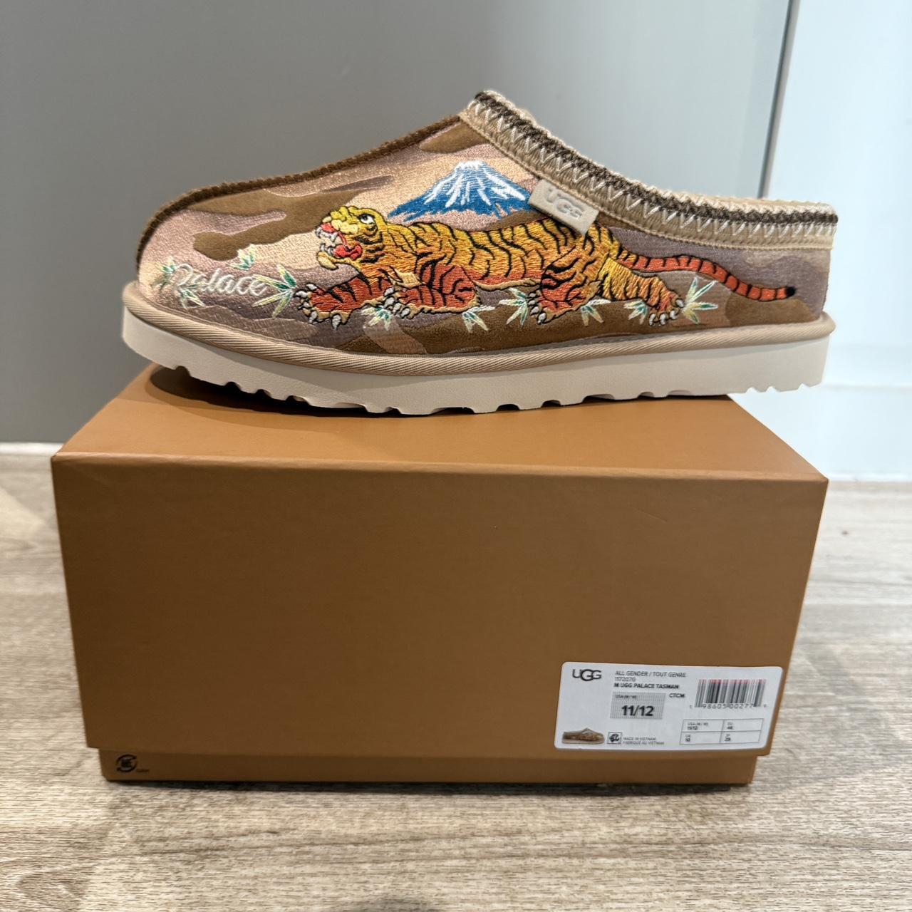 Palace X UGG Tasman slipper Chestnut camo UK10 X 1... - Depop